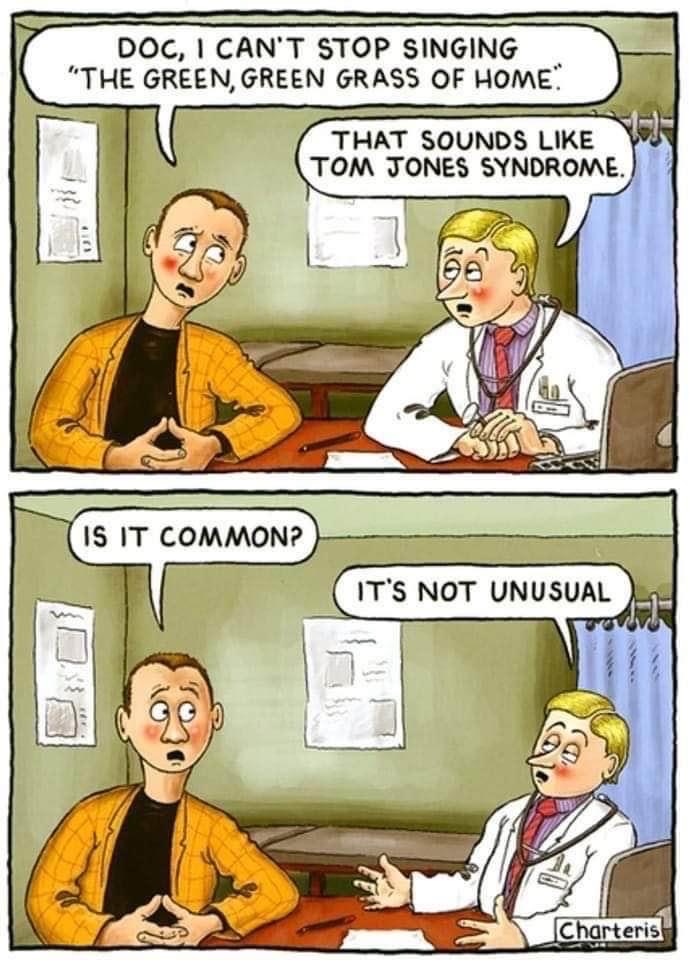 Funny on Sunday: It’s not unusual aka The Tom Jones syndrome – From ...
