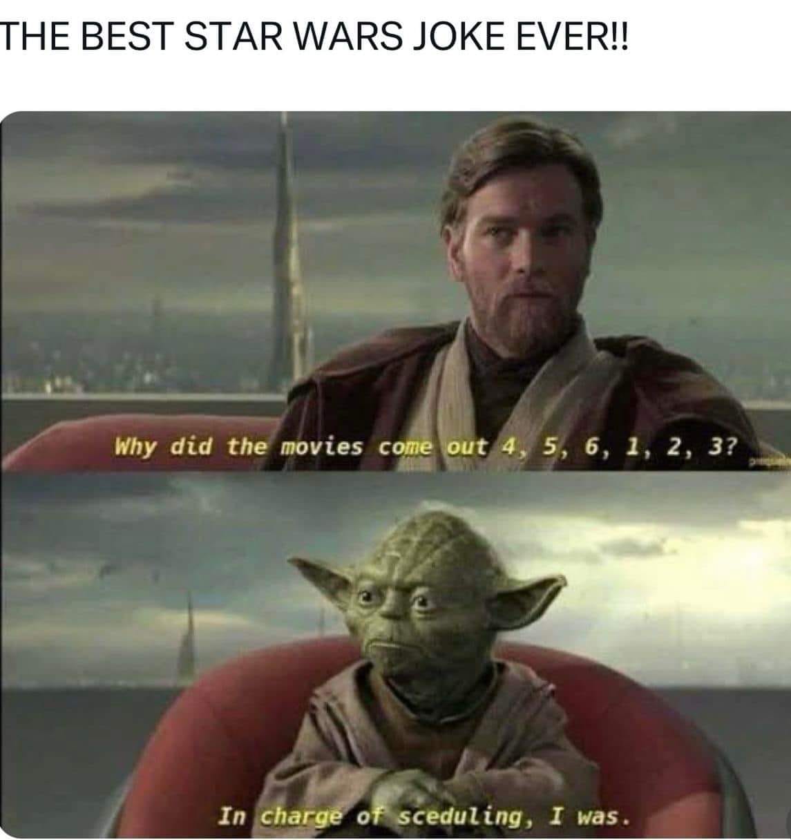 Funny on Sunday: maybe the best star wars joke ever… – From experience ...